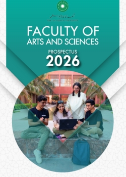 Prospectus & Brochure | Faculty of Arts and Sciences, Pakistan | The ...
